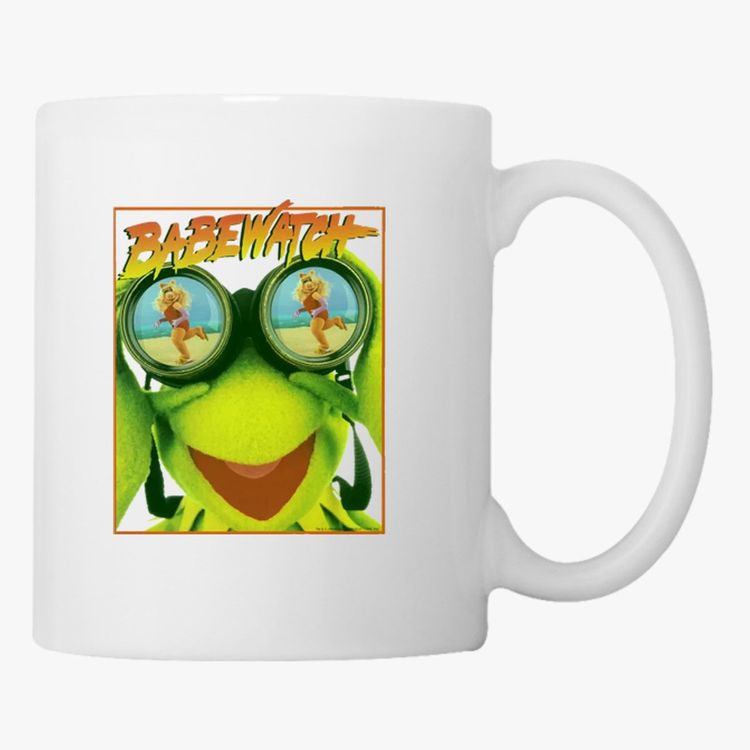 Find 1990's Baywatch Vintage Kermit the Frog + Miss Piggy Baywatch ...