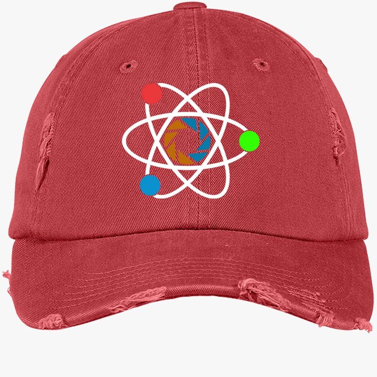 Aperture Science Lab Distressed Cotton Twill Cap - Hatsline - Hatsline