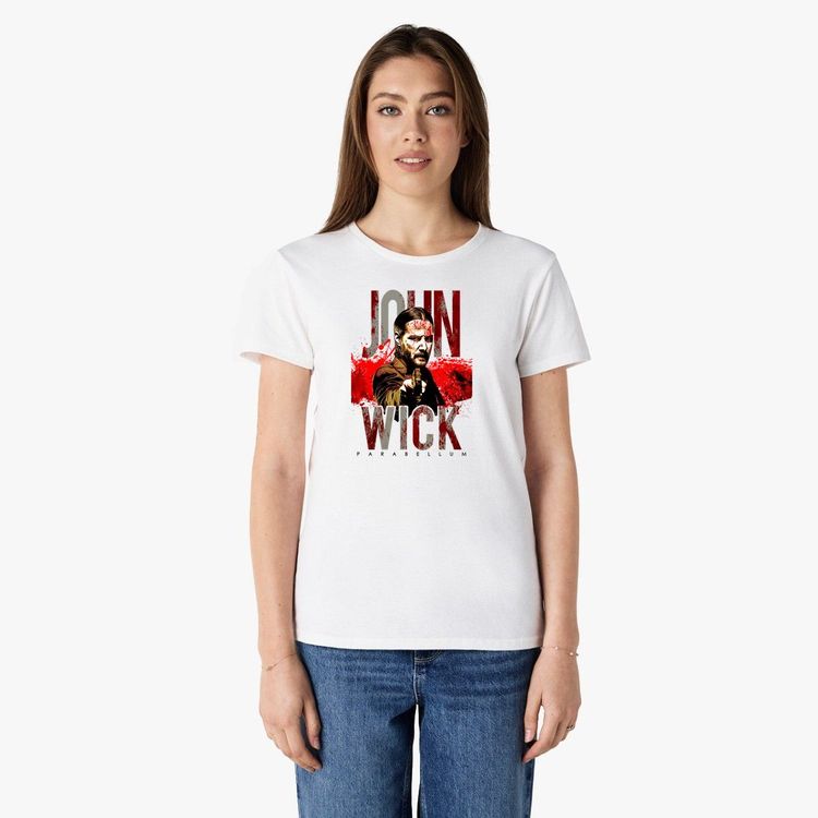 John Wick Parabellum Women's Cotton T-Shirt - Hatsline - Hatsline