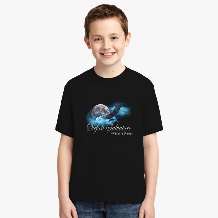 Stefan Salvatore The Vampire Diaries Raven Moon Blue Clouds Edwardian ...