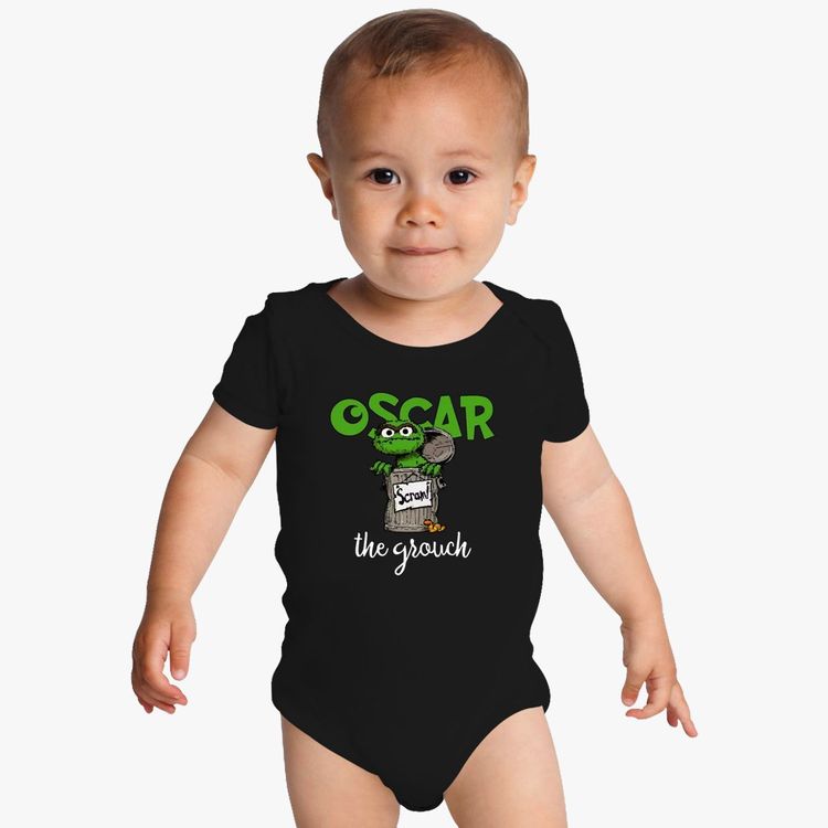 Oscar The Grouch Baby Onesies - Hatsline - Hatsline