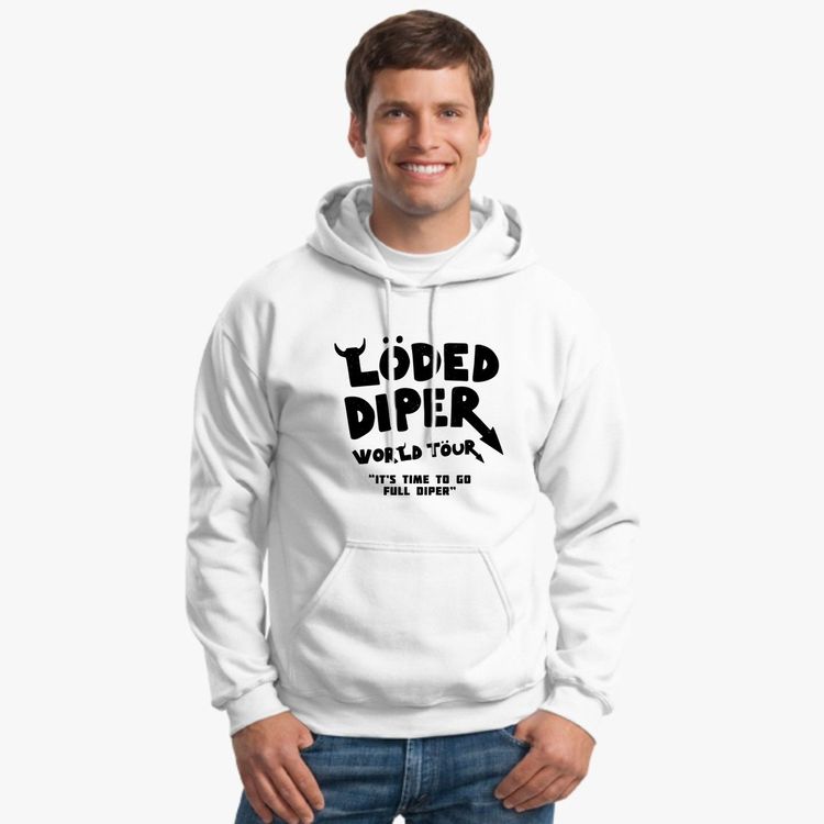 Loded Diper World Tour Diary Of A Wimpy Unisex Hoodie - Hatsline - Hatsline