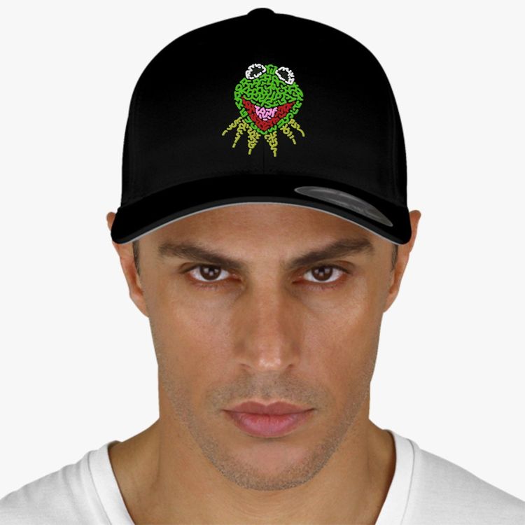 Kermit the Frog on Baseball Cap - Hatsline