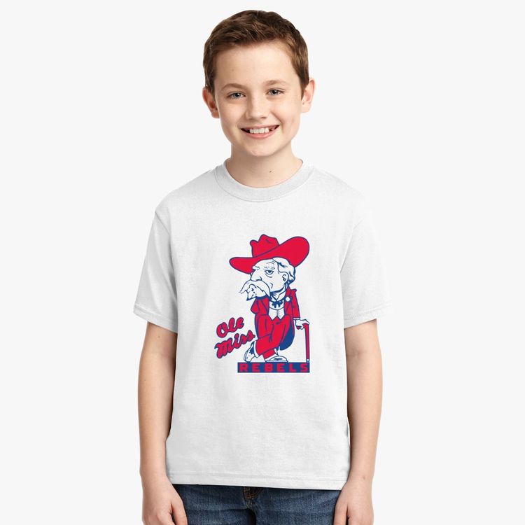 Ole Miss Colonel Reb Youth T-Shirt - Hatsline - Hatsline
