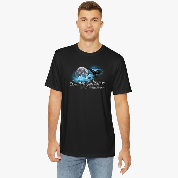 Damon Salvatore The Vampire Diaries Raven Moon Blue Clouds Mutlu Center ...