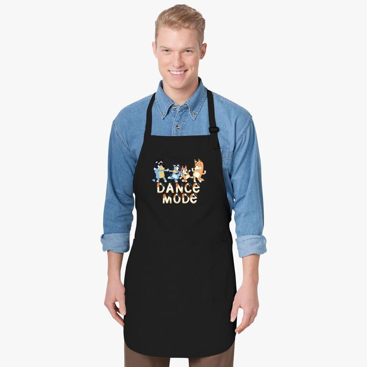 Bluey and Bingo Dance Mode Apron - Hatsline - Hatsline