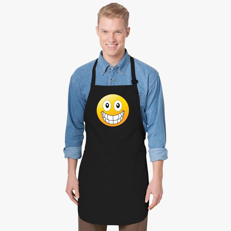 Smiley Emoji Apron - Hatsline - Hatsline