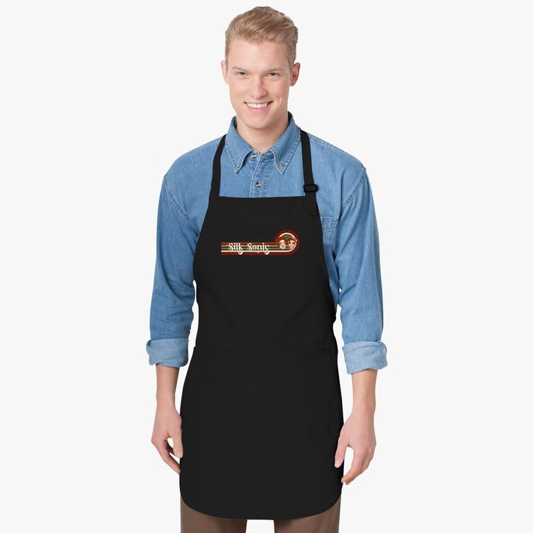 Duo Singer Silk Sonic Retro Wave Apron - Hatsline - Hatsline