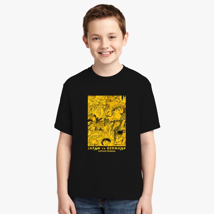 Captain Tsubasa Japan Vs Germany Youth T-Shirt - Hatsline - Hatsline