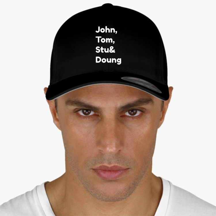 Creedence Clearwater Revival Members Names on Baseball Cap - Hatsline