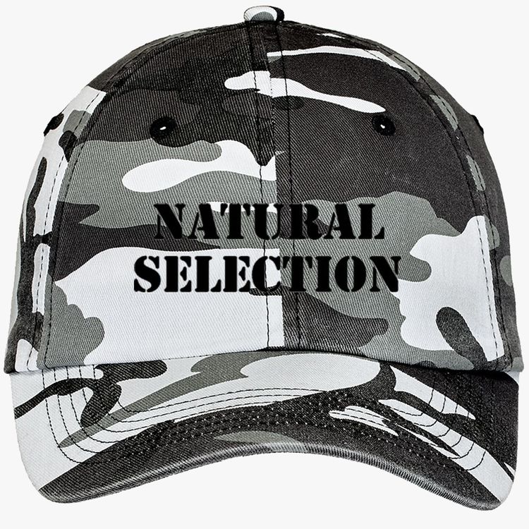 Natural Selection Camouflage Cotton Twill Cap - Hatsline - Hatsline